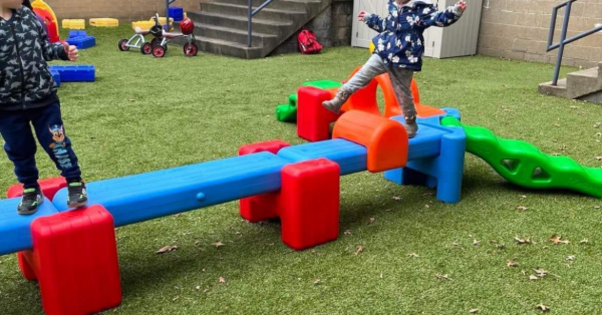 Enjoying their new playground! | News | Northern Panhandle Head Start ...
